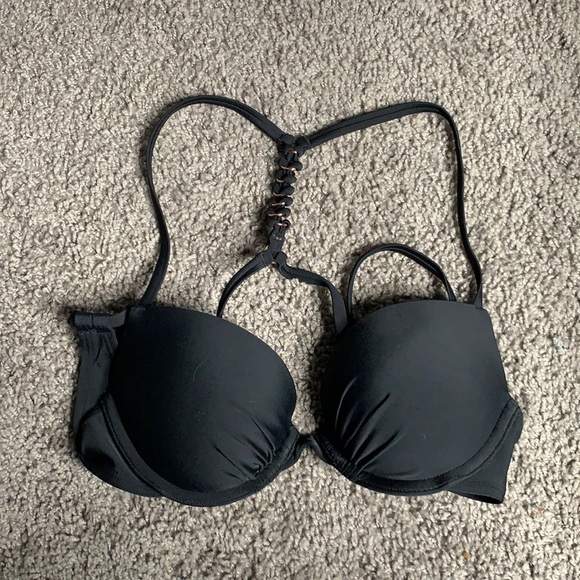 aerie | Swim | Basic Black Bikini Top | Poshmark